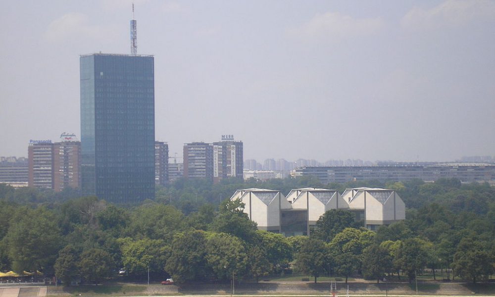 Belgrade is adorned with one of the longest buildings in the world ...
